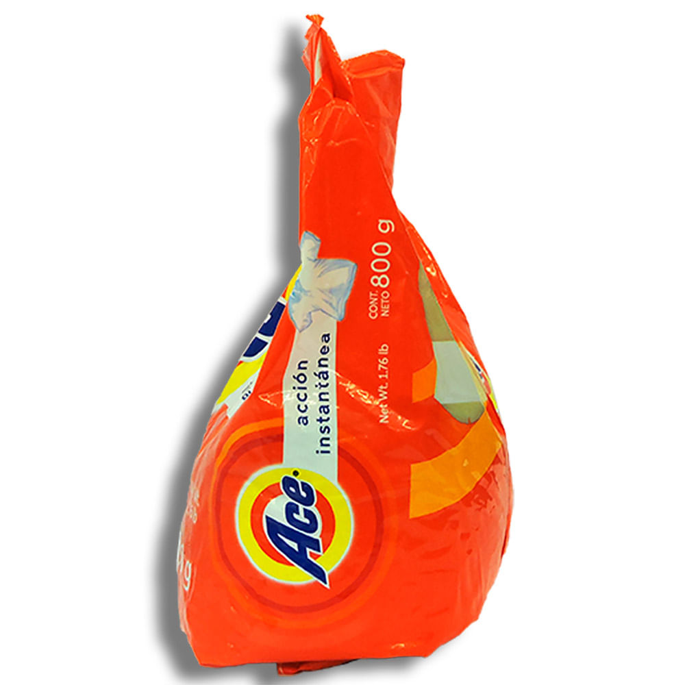 Detergente Accion Instantanea Ace 800 Gr - IC Norte