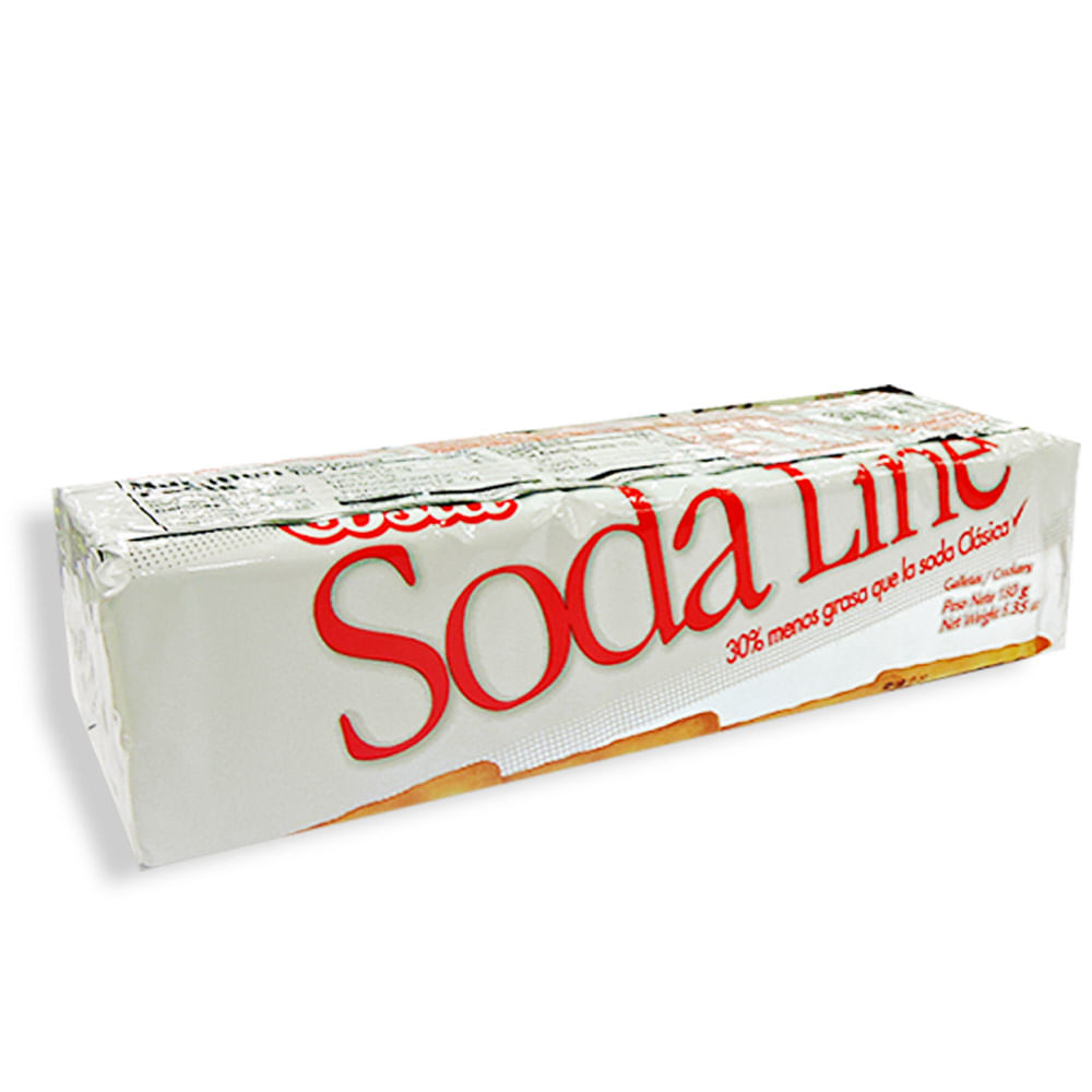 Galleta Soda Line Costa 180 Gr - IC Norte